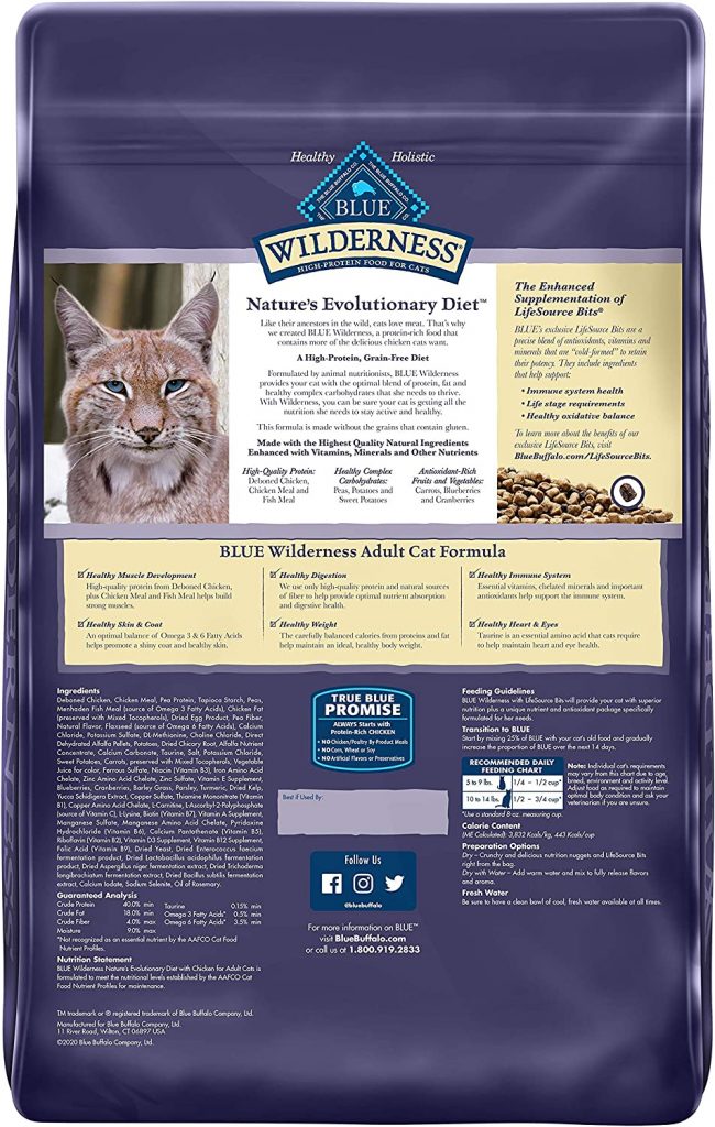 Buy High Protein Grain Free Natural Adult Dry Cat Food | Peppycats