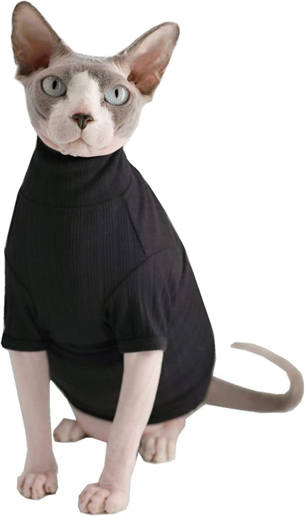 Buy Cats Shirt Cotton Turtleneck Sweater | Peppycats | #USA
